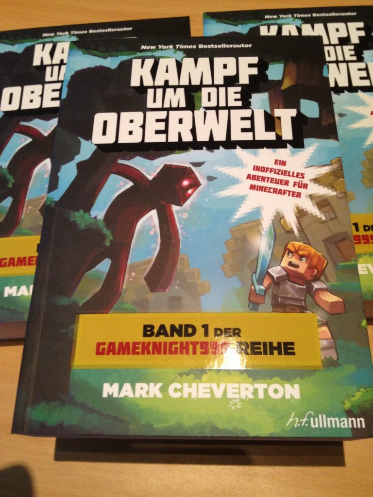 Erschienen: »Minecraft: Kampf um die Oberwelt« von Mark Cheverton – Die ...